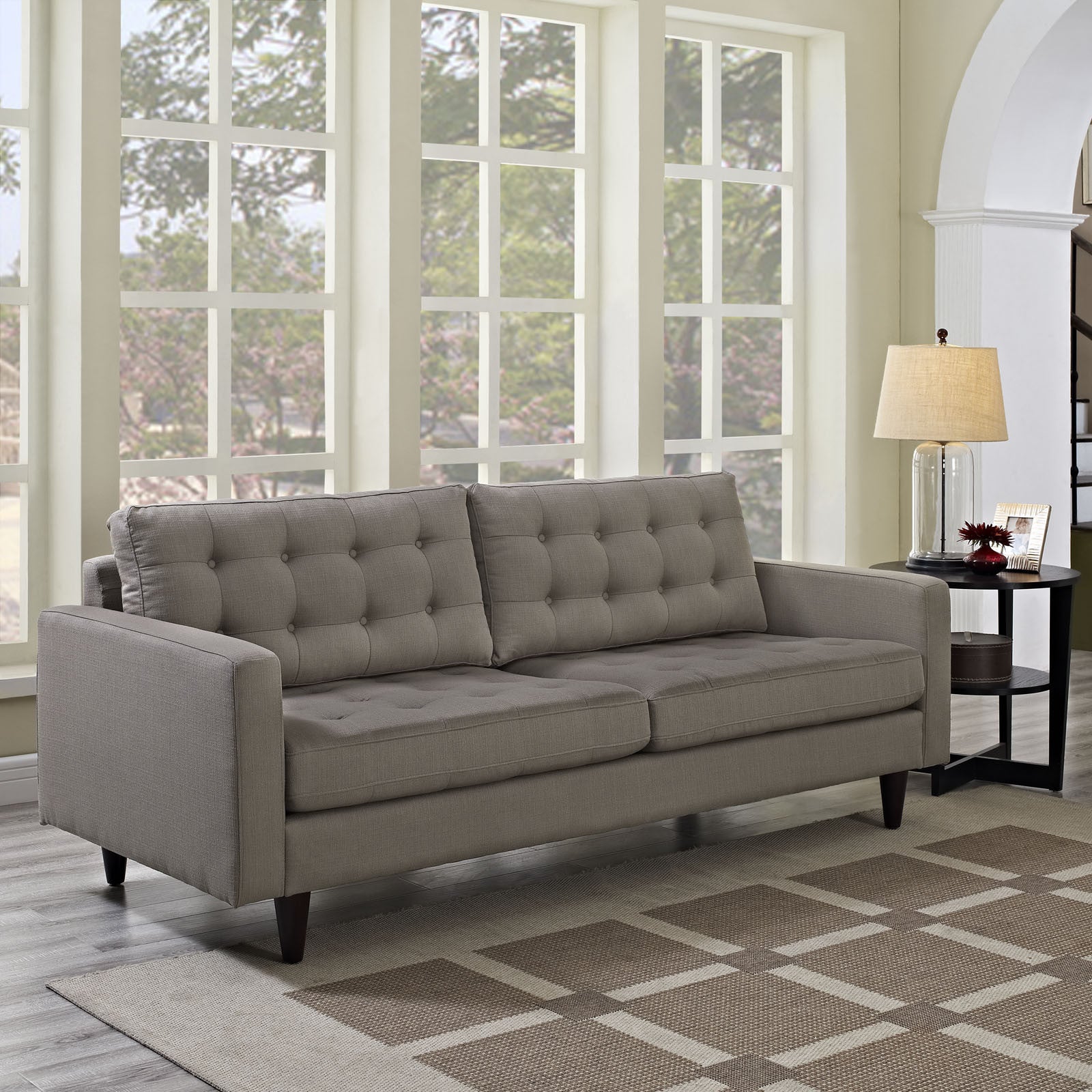Era Upholstered Sofa Granite - Froy.com
