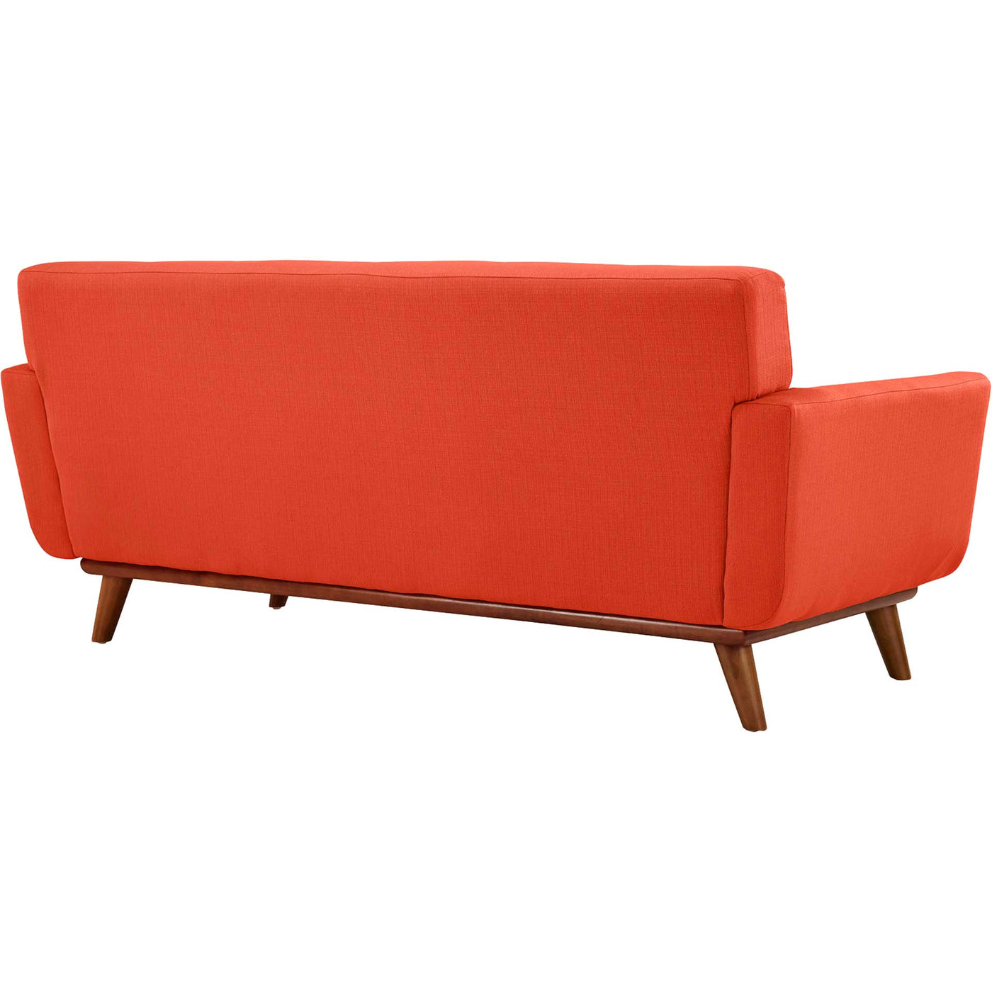 Emory Upholstered Loveseat Atomic Red - Froy.com