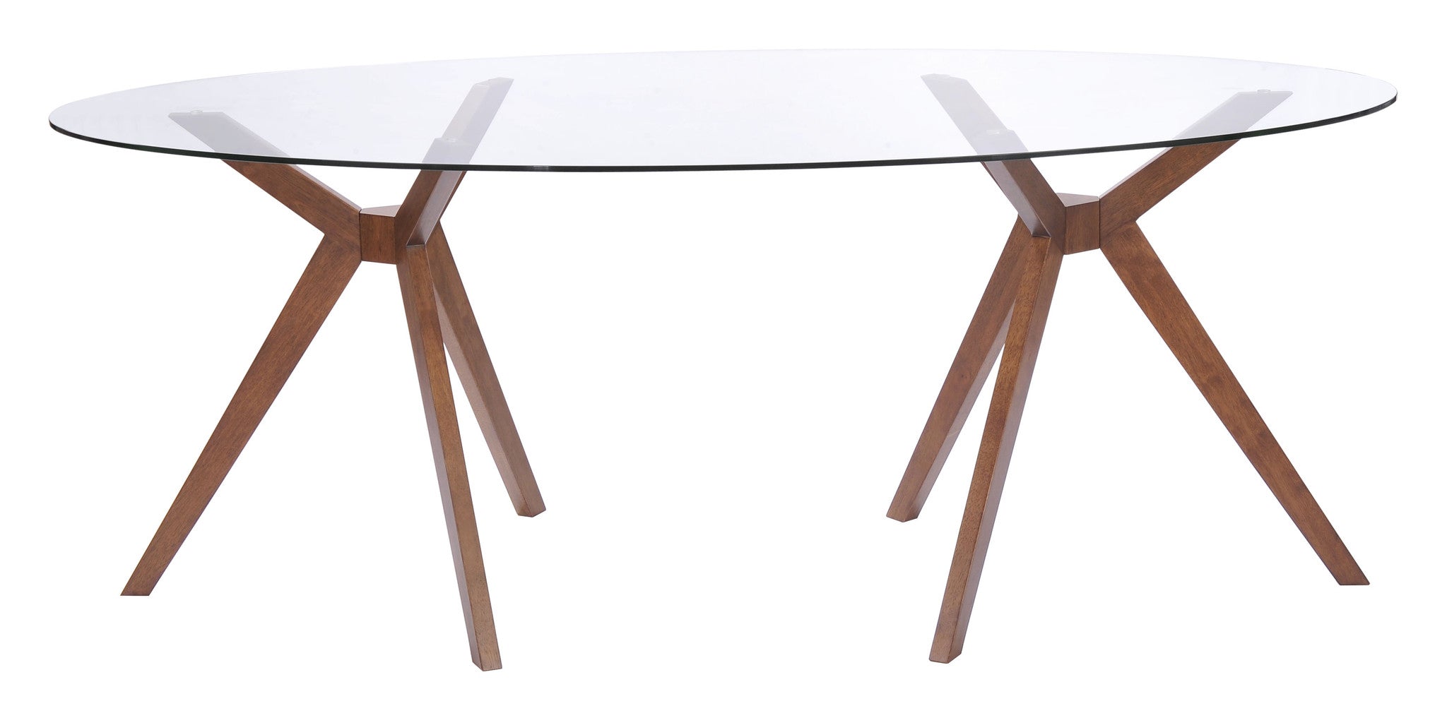 Brunson Dining Table Walnut - Froy.com