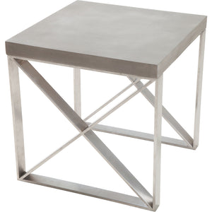 Para Side Table Cement - Froy.com