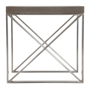Para Side Table Cement - Froy.com