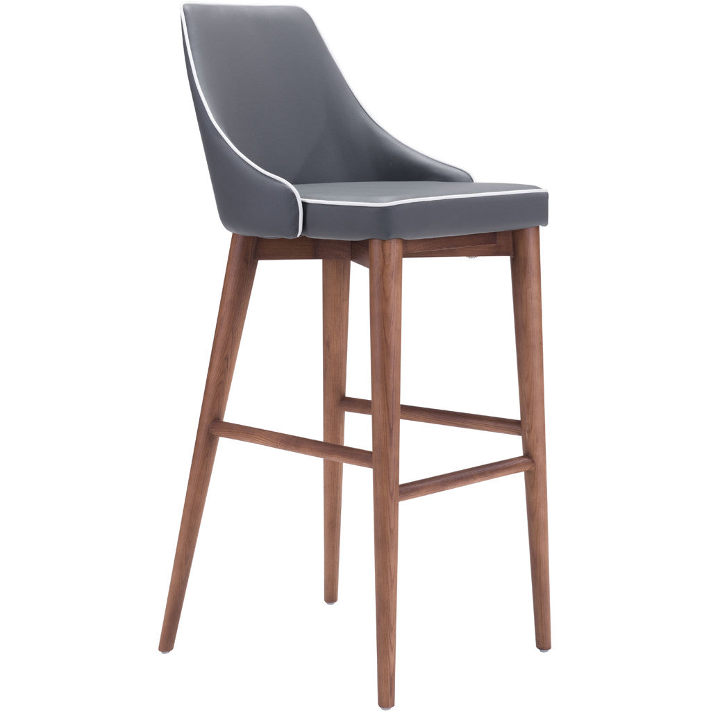 Mastery Bar Chair Dark Gray - Froy.com