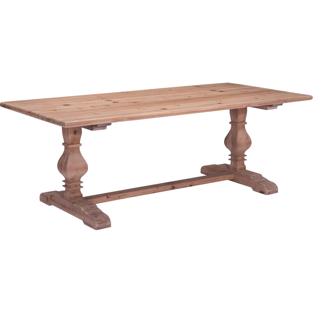 Novara Dining Table Natural Fir - Froy.com
