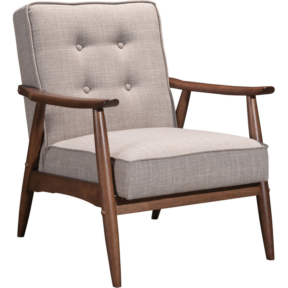 Roth Arm Chair Putty - Froy.com