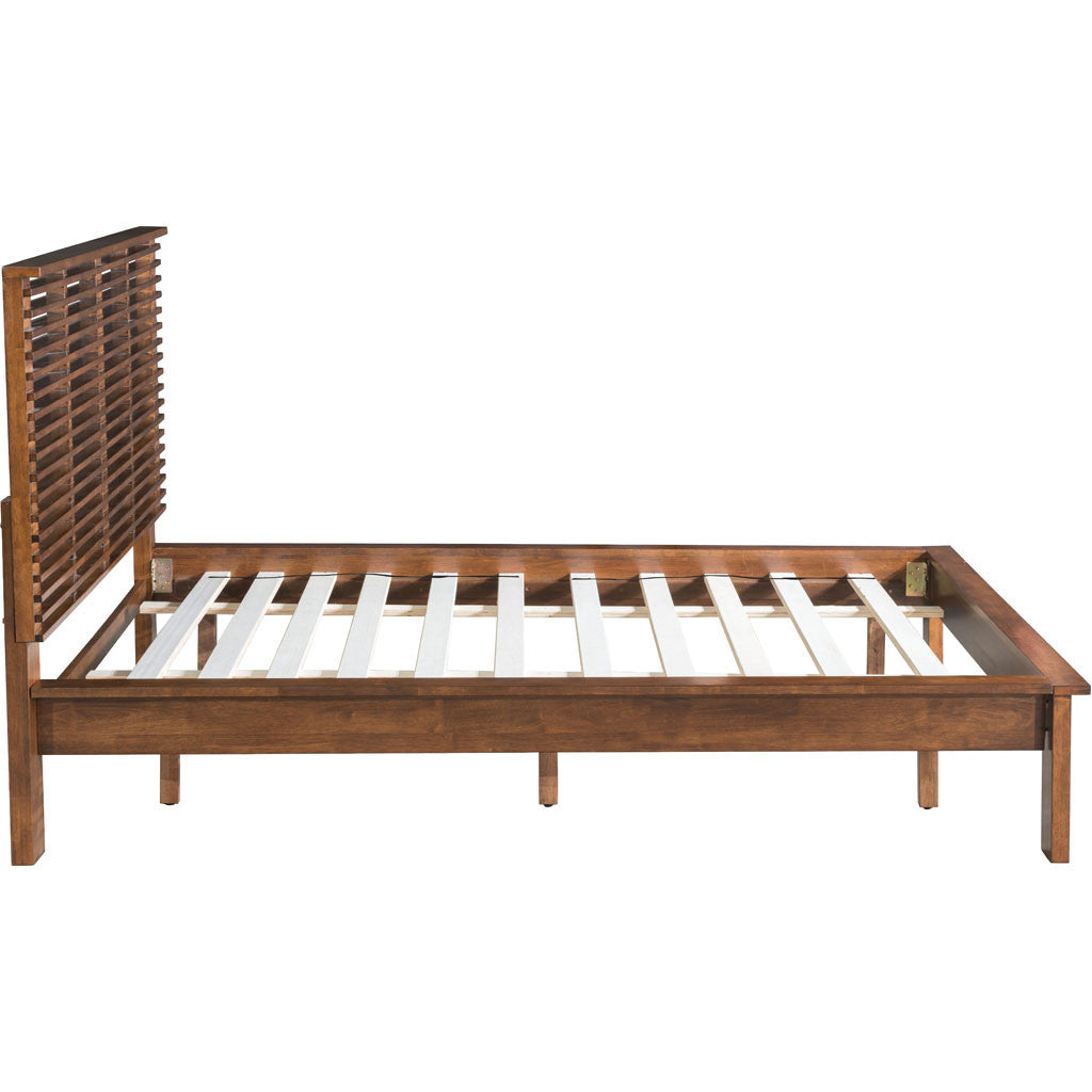 Linear Bed Walnut - Froy.com