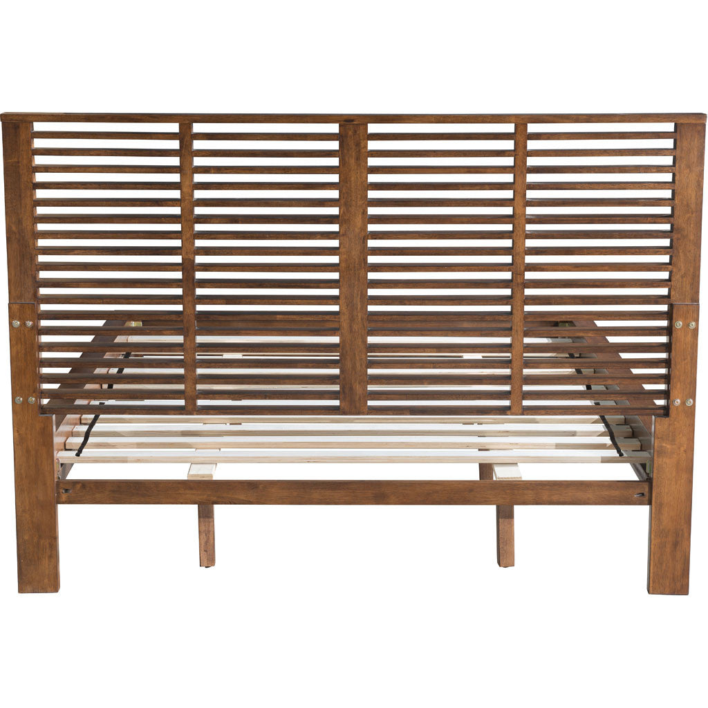 Linear Bed Walnut - Froy.com