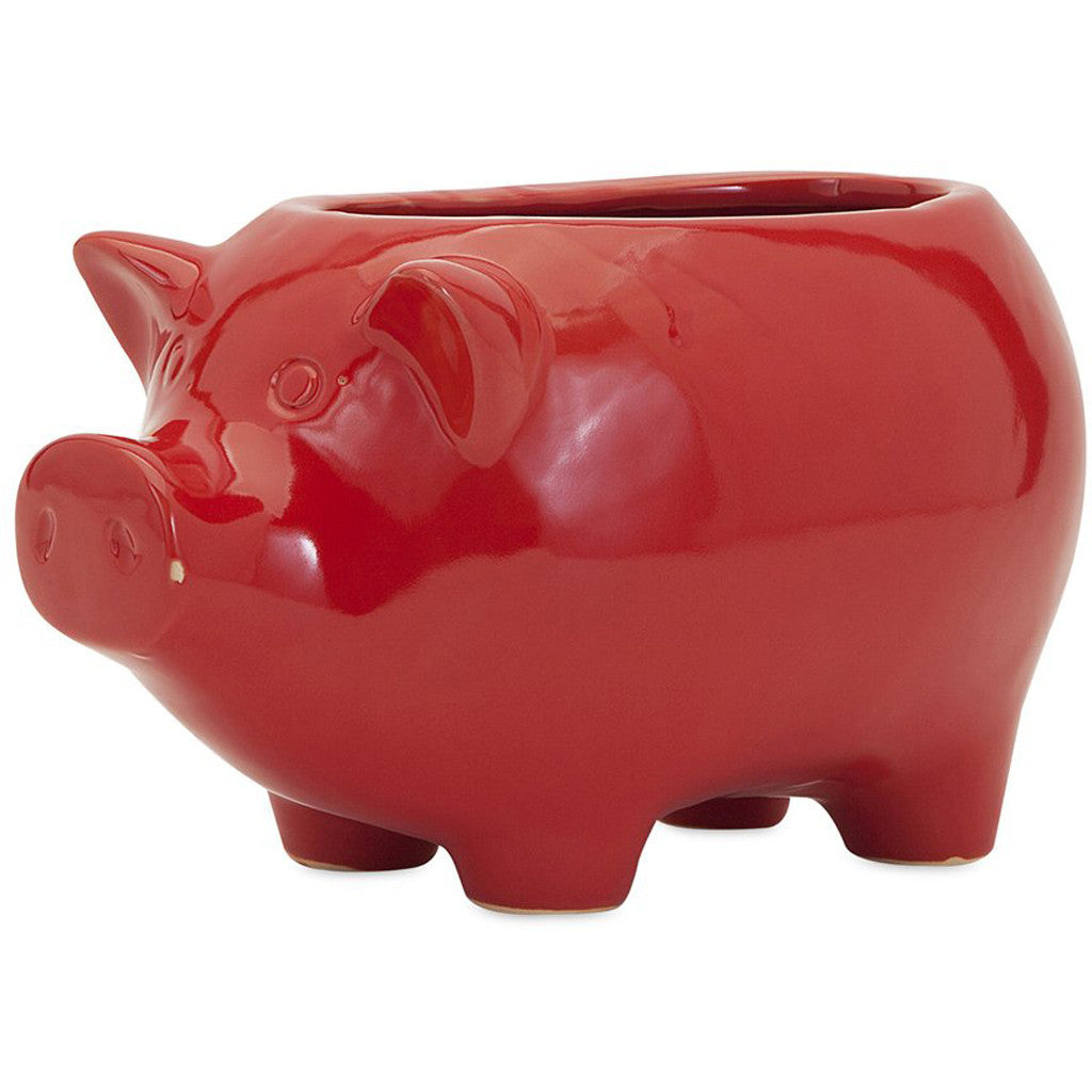 Stafford Pig Ceramic Planter - Froy.com