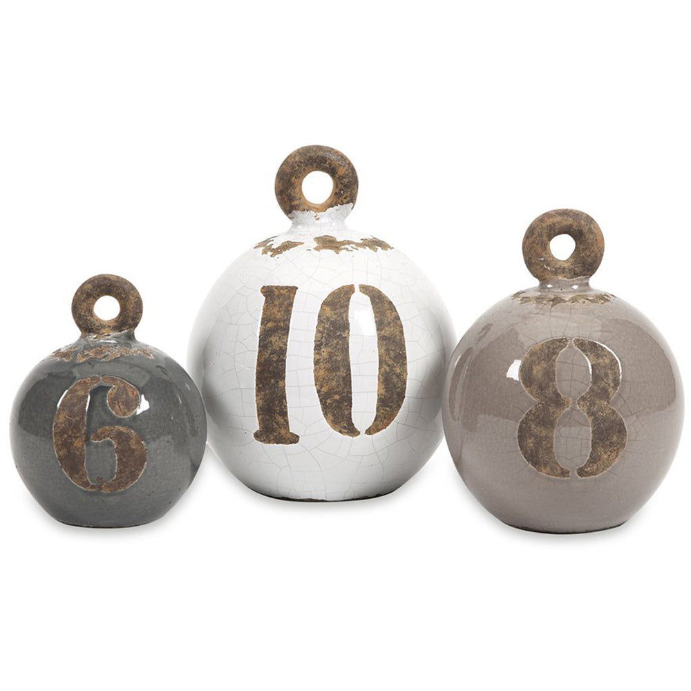 Hinds Decorative Fishing Weights (Set of 3) - Froy.com