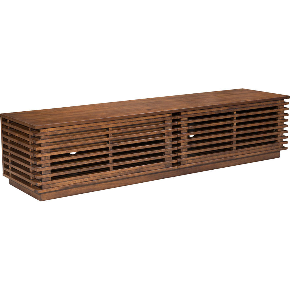 Linear Long Console Walnut - Froy.com