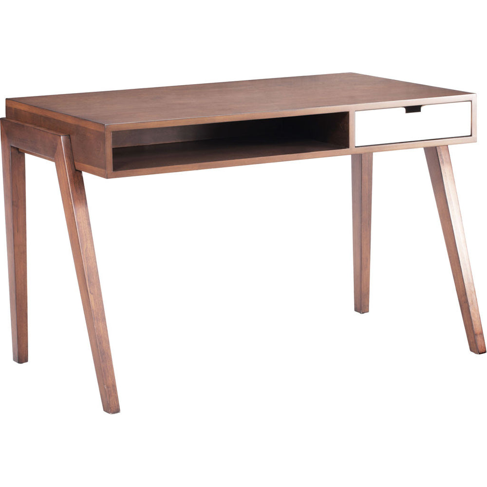 Linear Desk Walnut - Froy.com