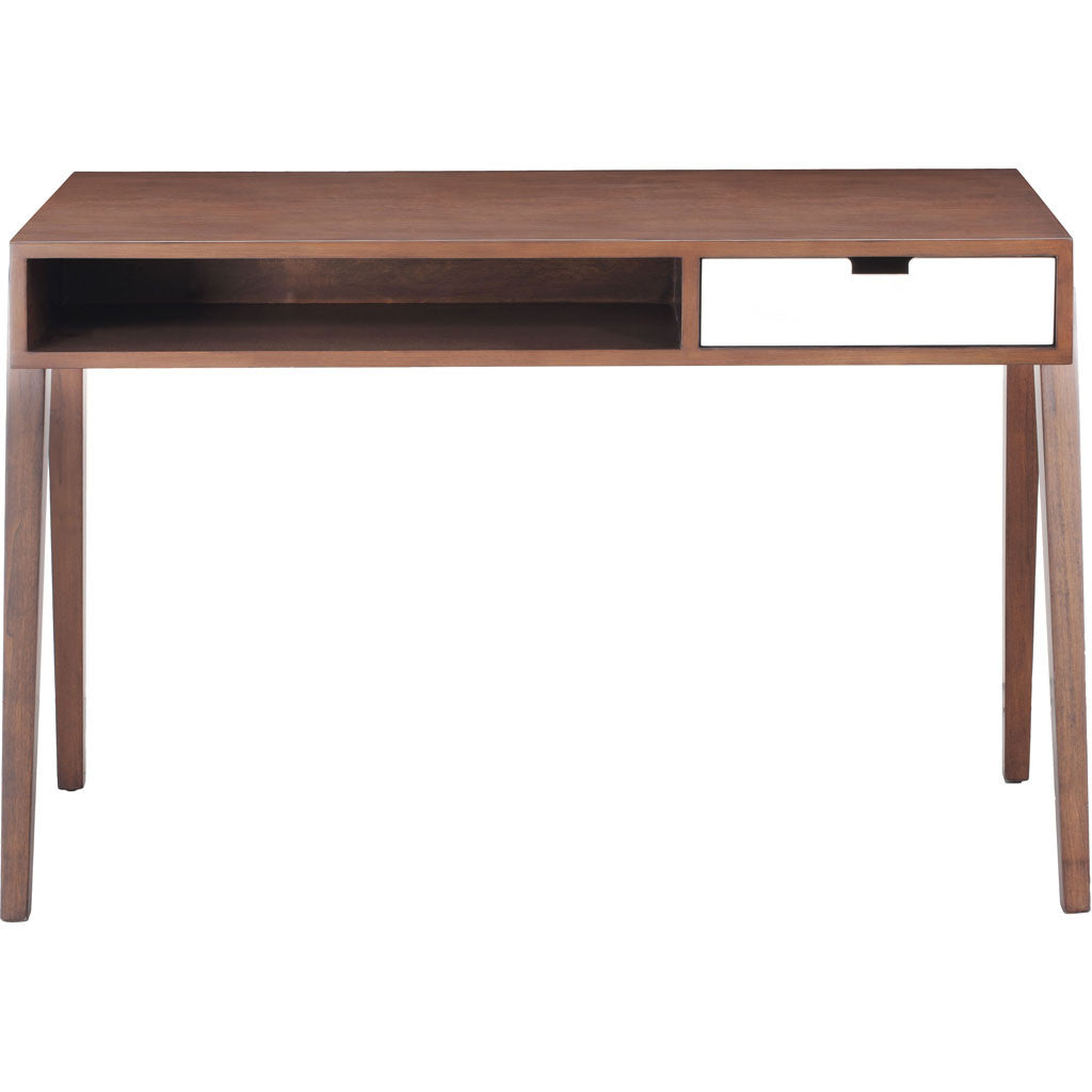 Linear Desk Walnut - Froy.com