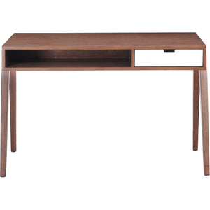 Linear Desk Walnut - Froy.com