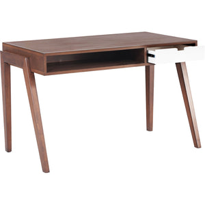 Linear Desk Walnut - Froy.com