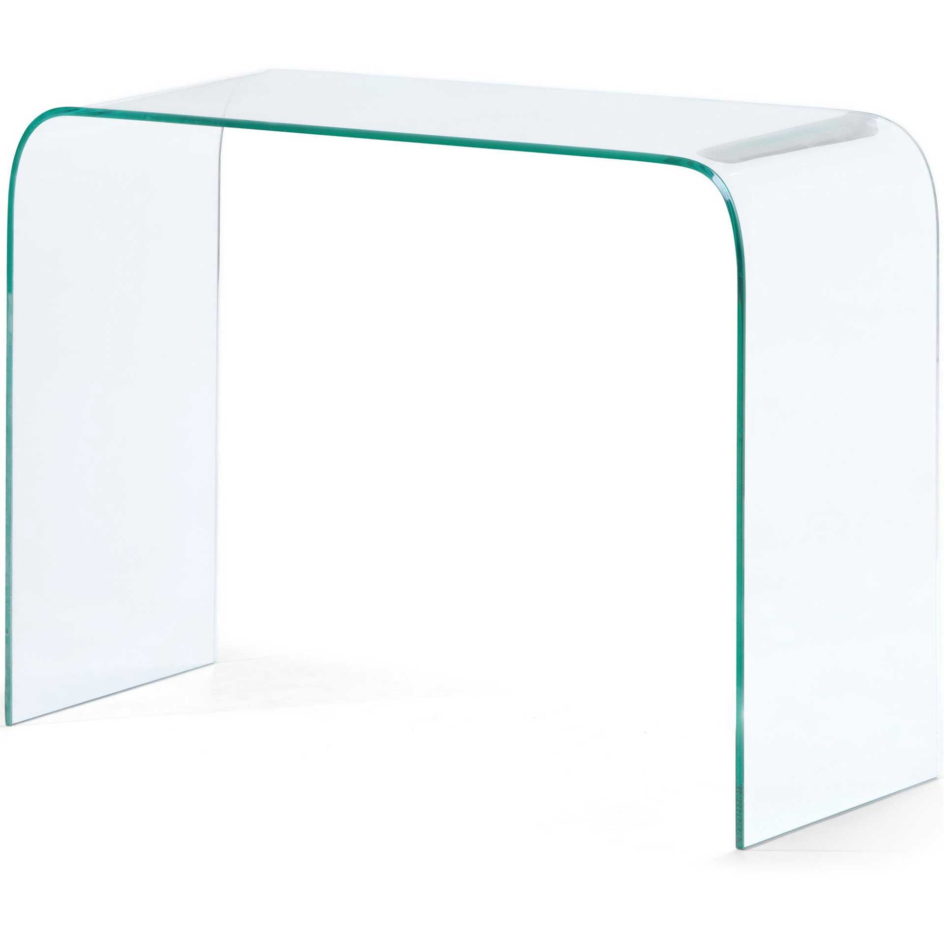 Madison Console Table Clear Glass - Froy.com