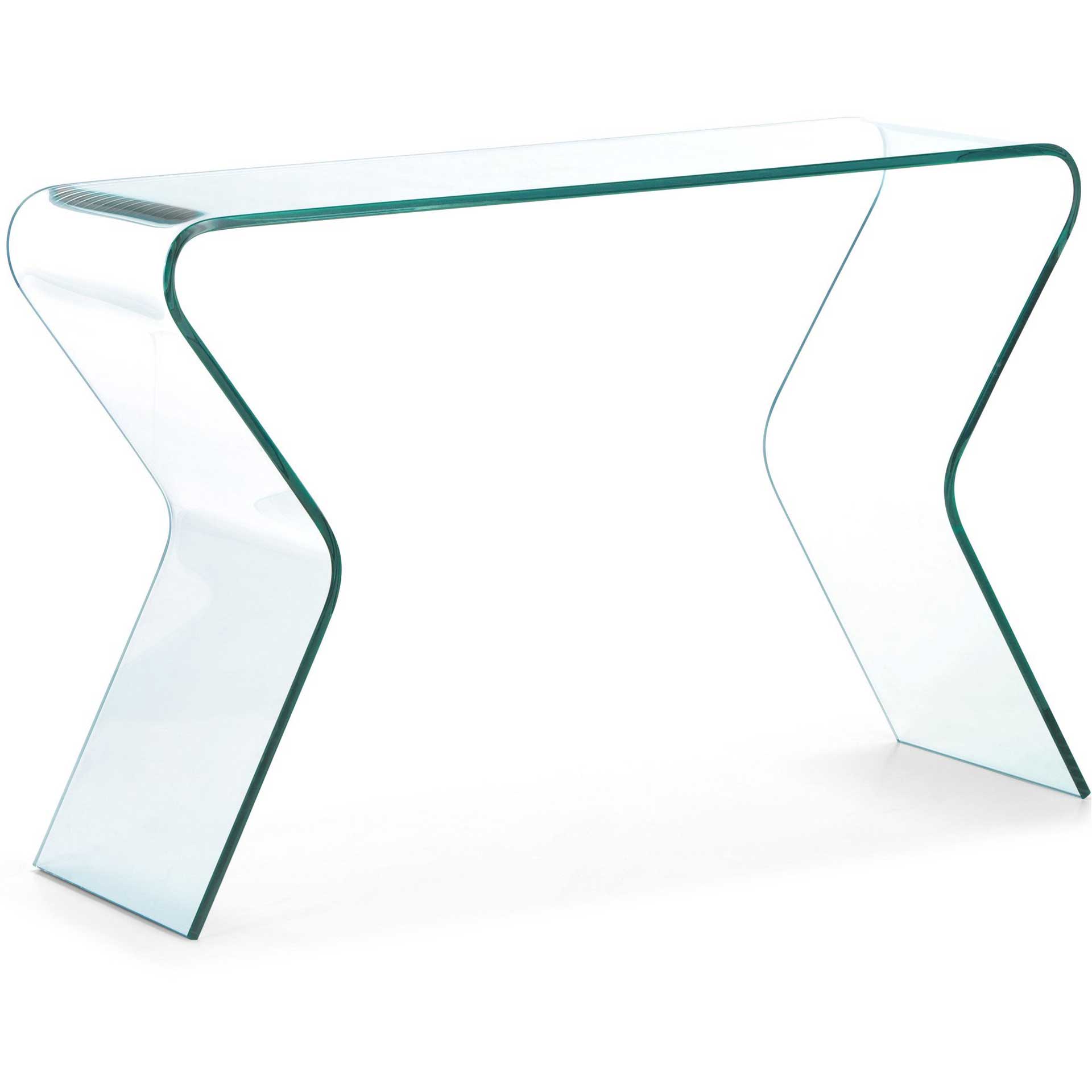 Redding Console Table Clear Glass - Froy.com