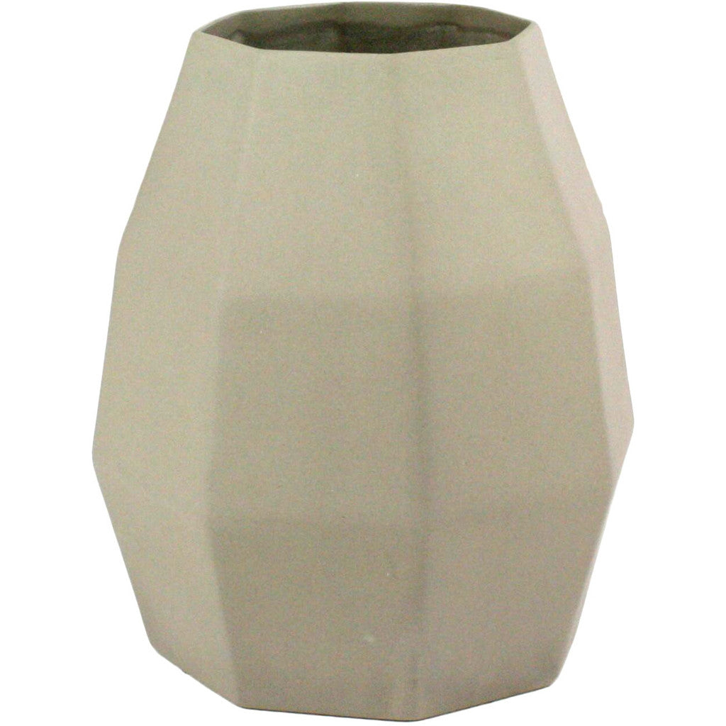 Modern Small Ceramic Vase Gray - Froy.com