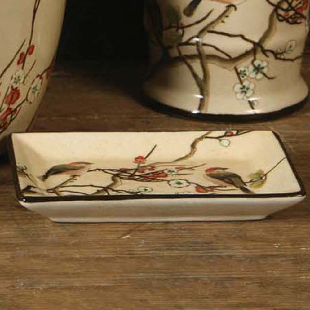Sakura Porcelain Tray - Froy.com