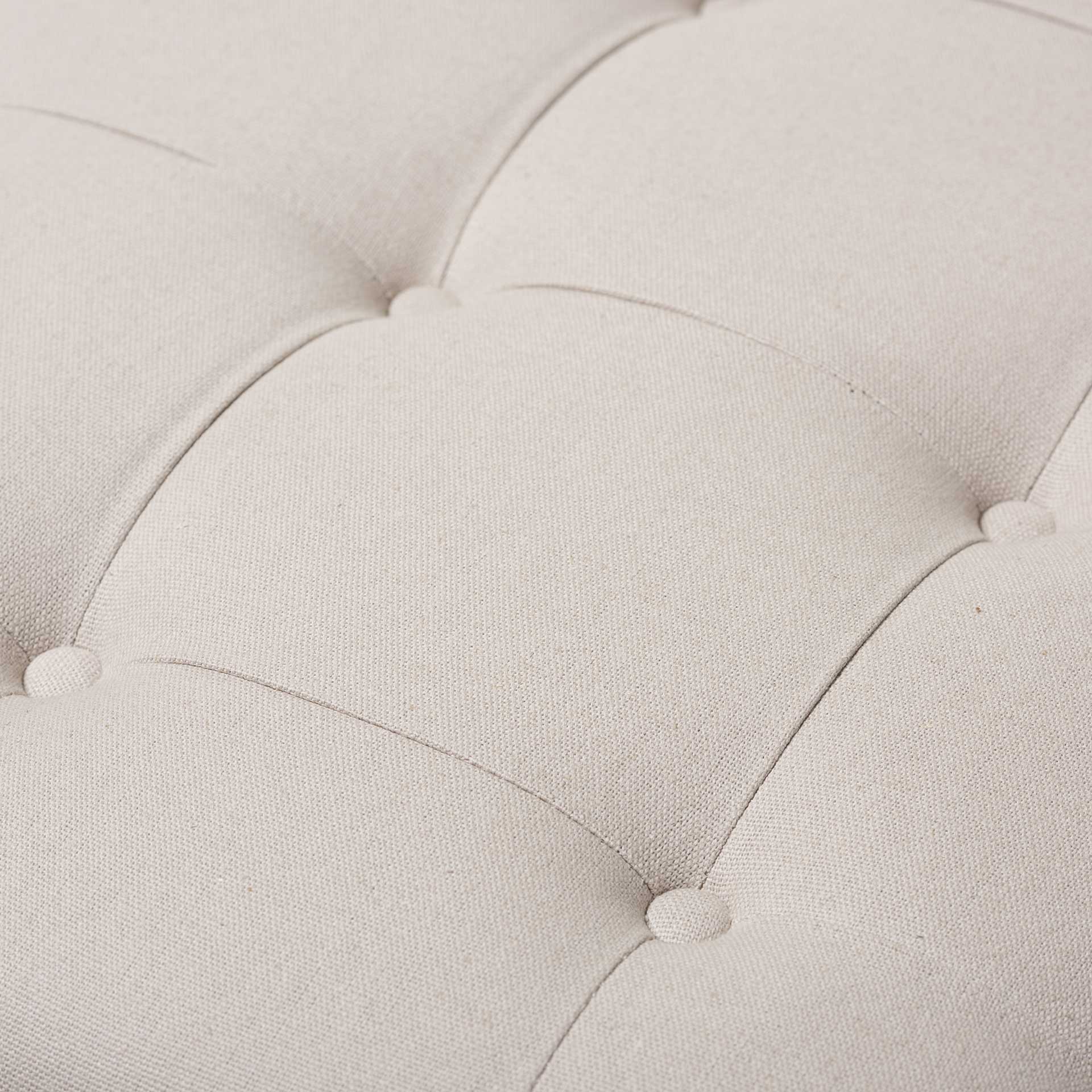 Caden Ottoman Beige/Weathered Oak - Froy.com