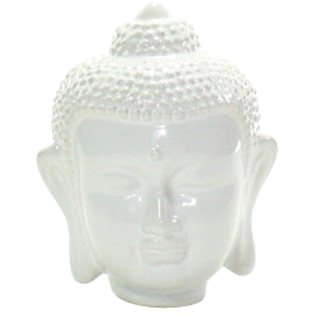 Ceramic Small Buddha Head - Froy.com