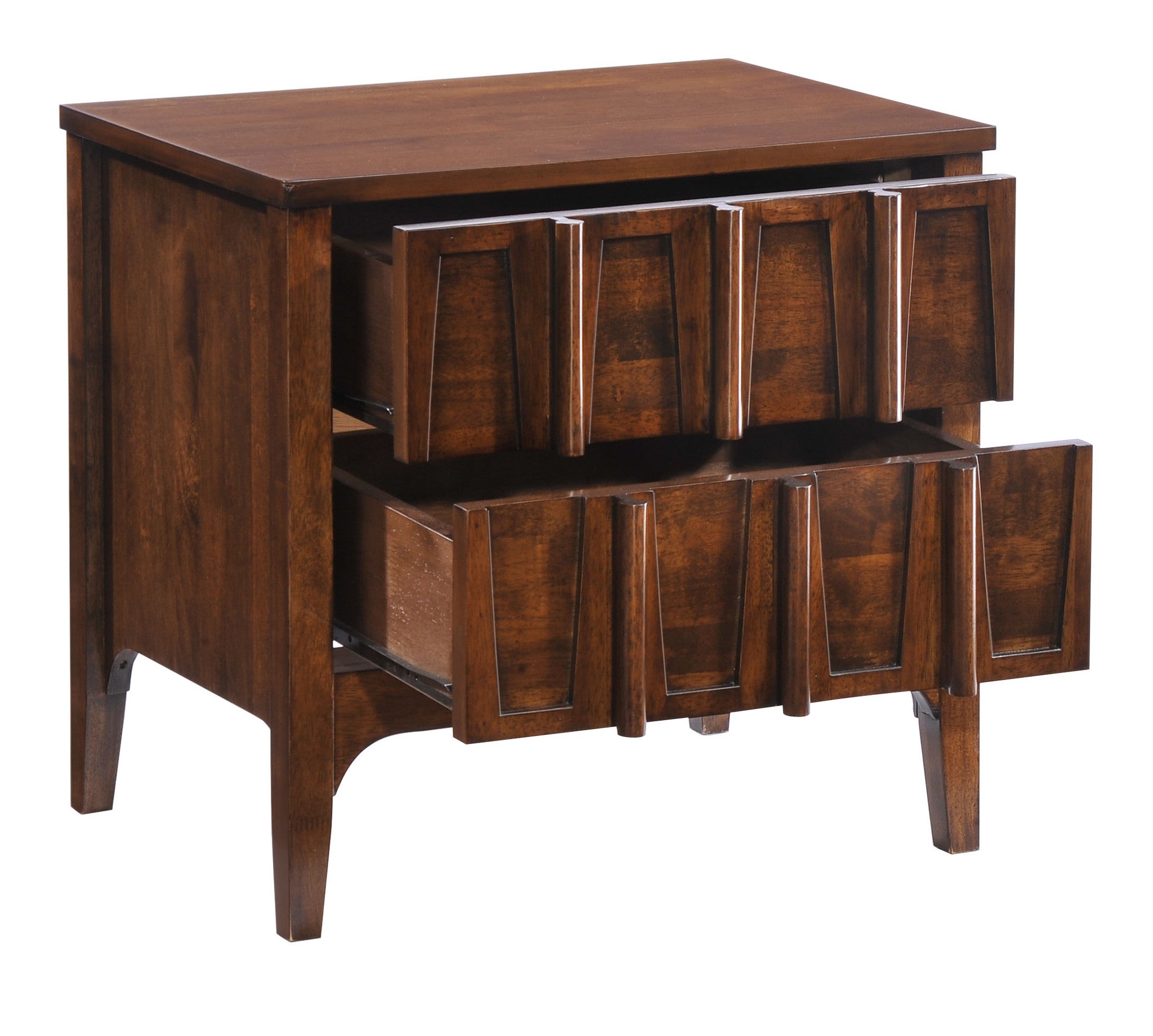Portage Night Stand Walnut - Froy.com