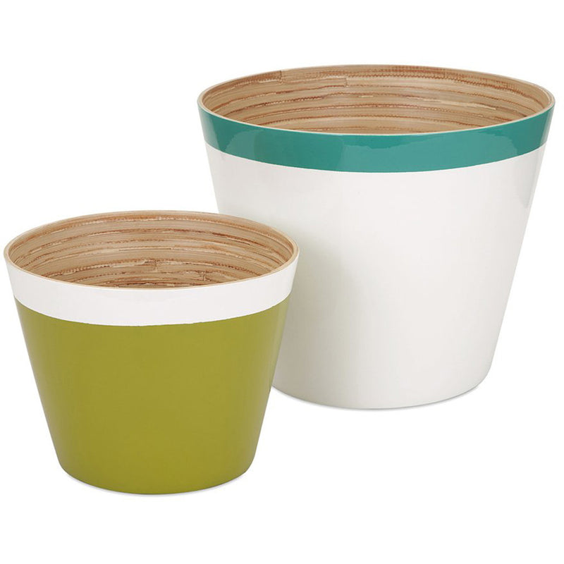Jenkins Bamboo Cachepot (Set of 2) - Froy.com