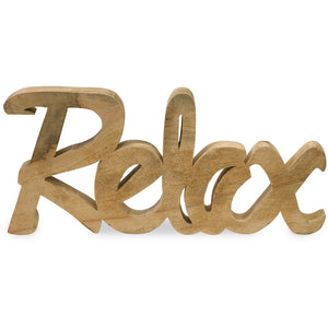 Relax Mango Wood Decor - Froy.com
