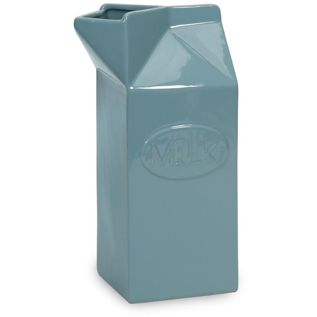 Hempstead Tall Ceramic Milk Carton - Froy.com