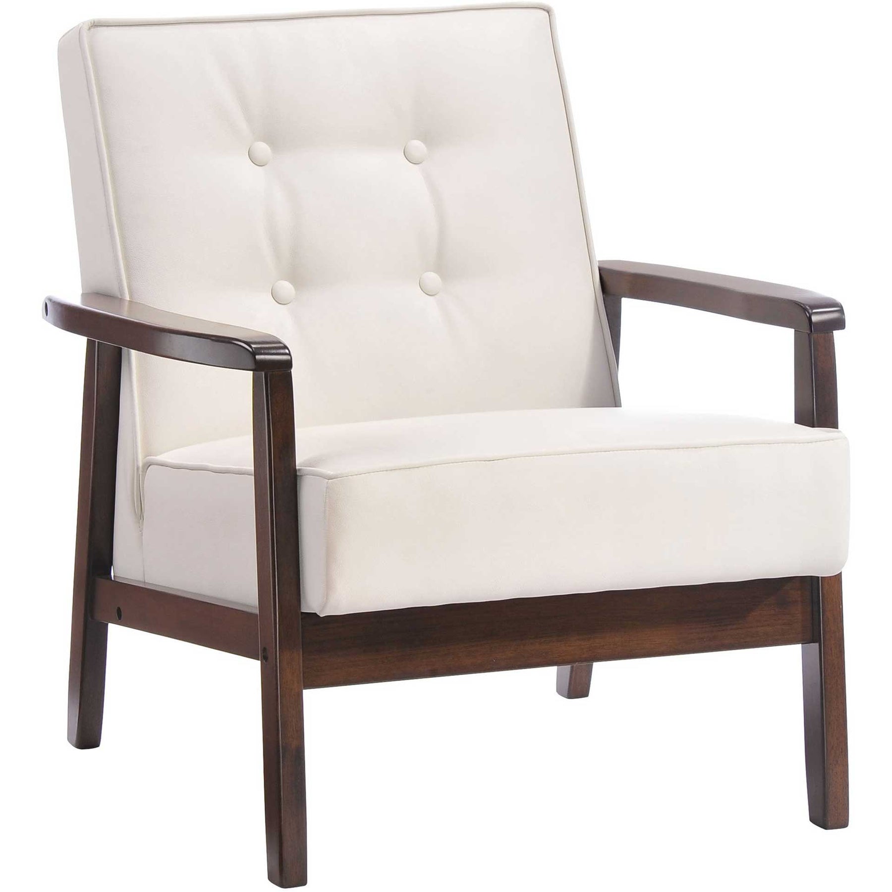 Avera Arm Chair White - Froy.com