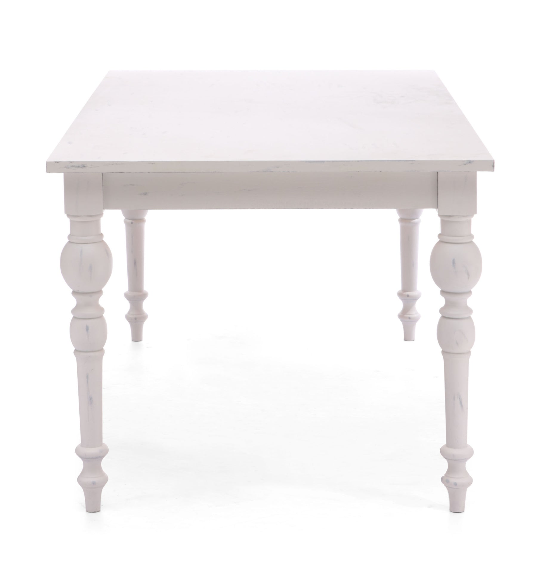 Sandisfield Dining Table Antique White - Froy.com