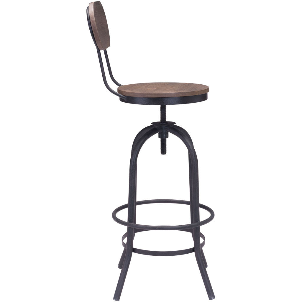 Tolland Bar Chair Distressed Natural - Froy.com