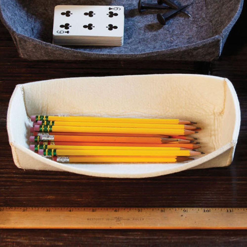 Olt Felt Large Tray Cream - Froy.com