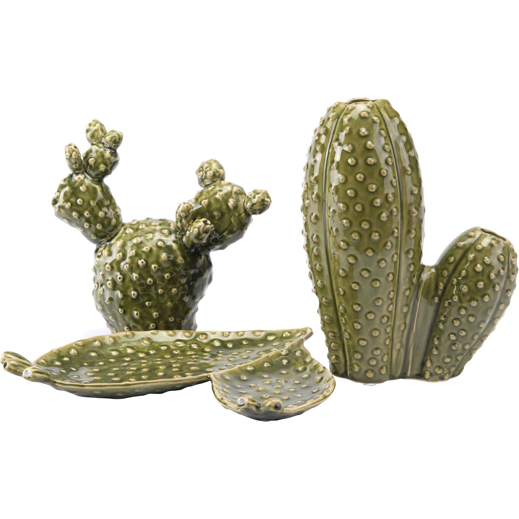 Cactus Plate Green - Froy.com