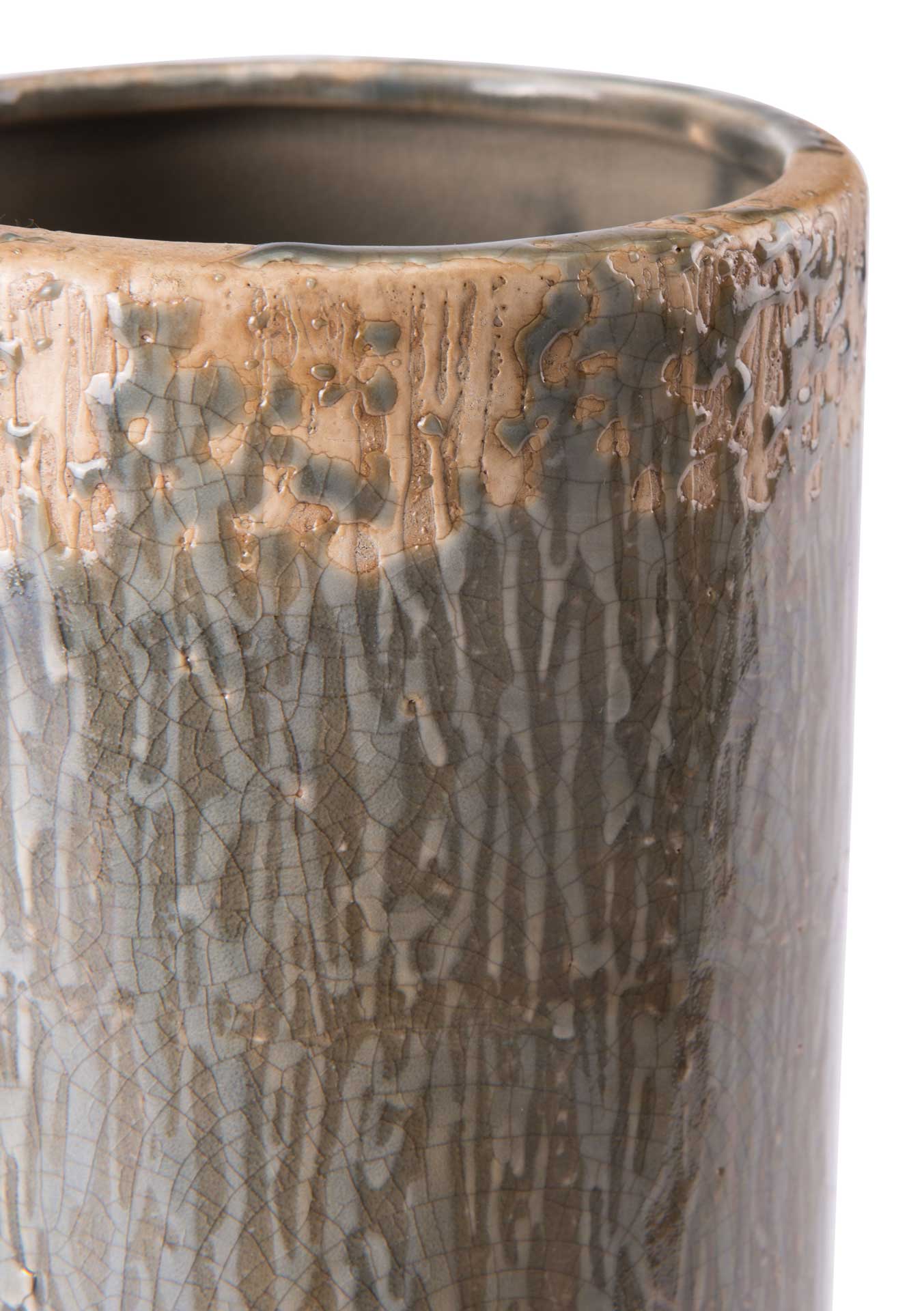 Distressed Blue Vase Distressed Blue - Froy.com
