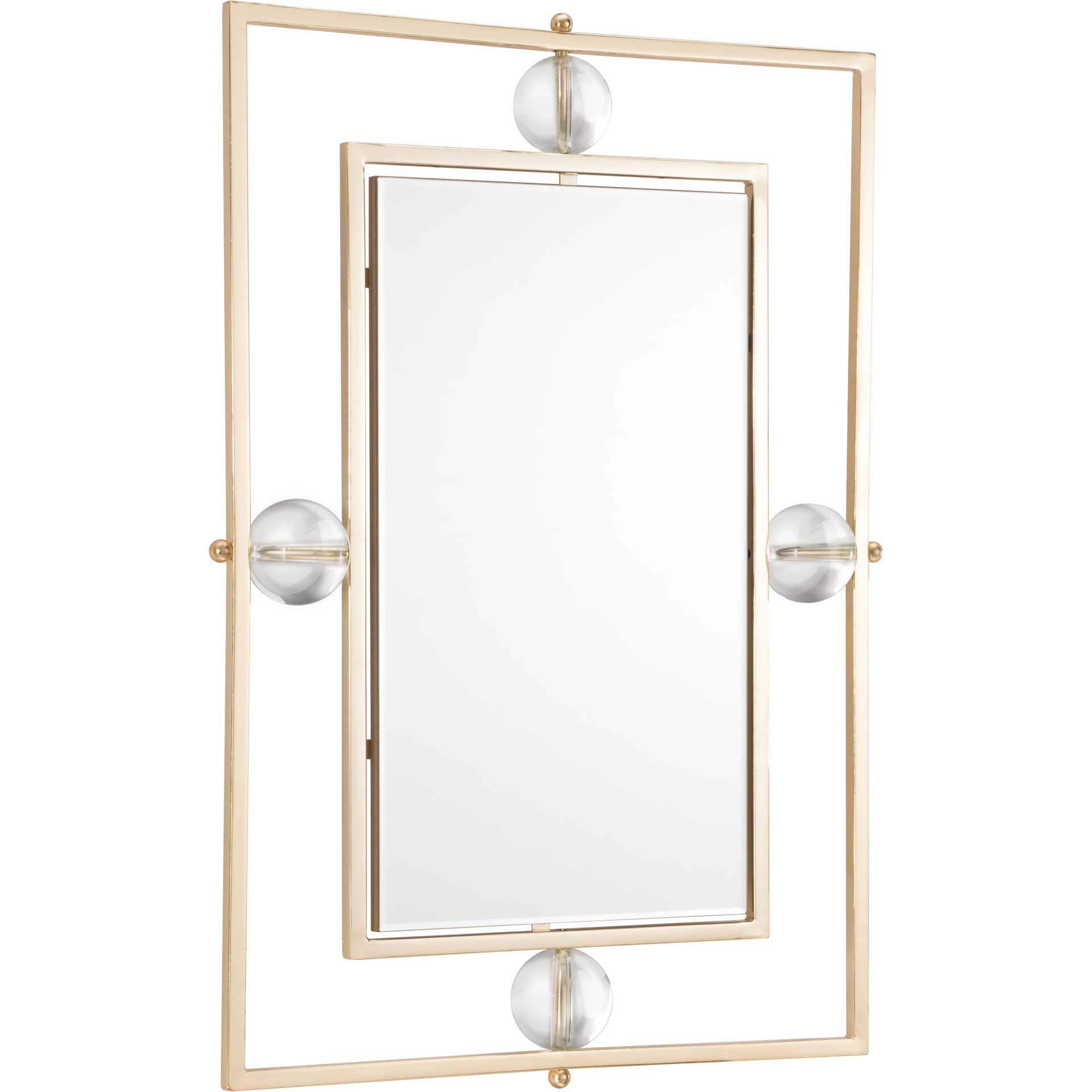 Floating Rectangle Lucite Mirror - Froy.com