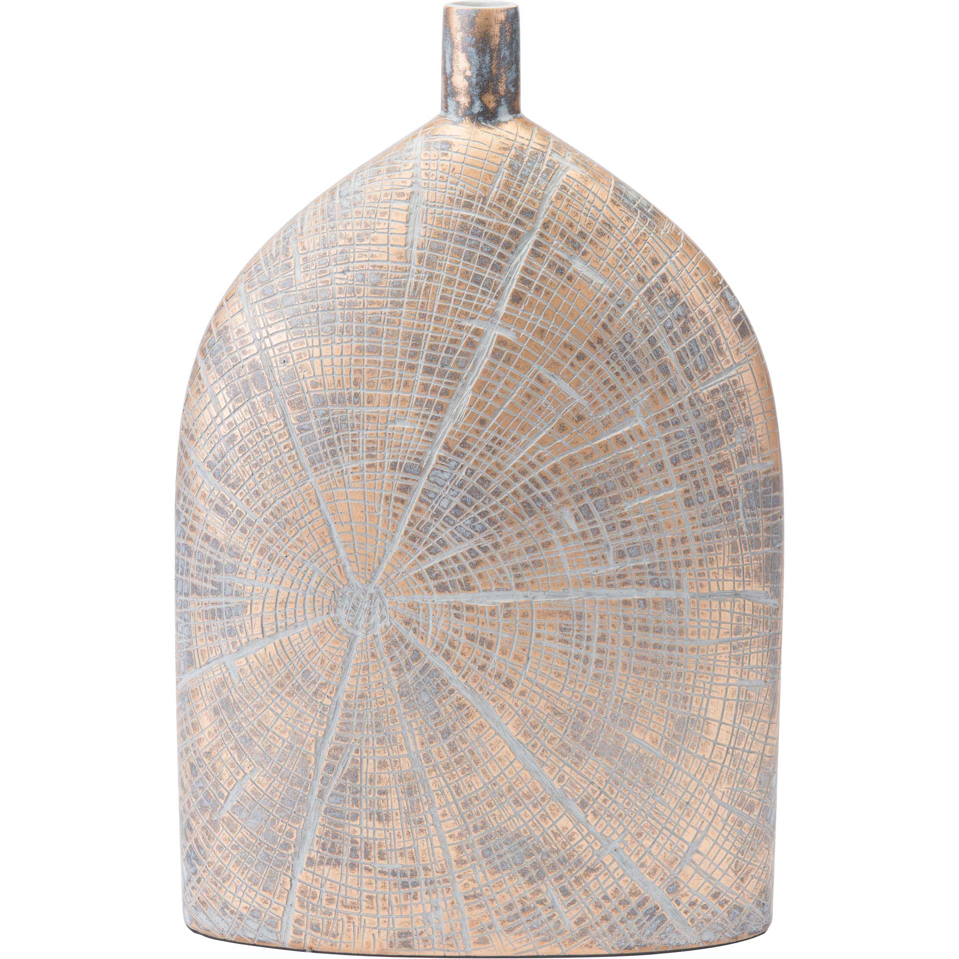 Solar Vase Antique Gold - Froy.com