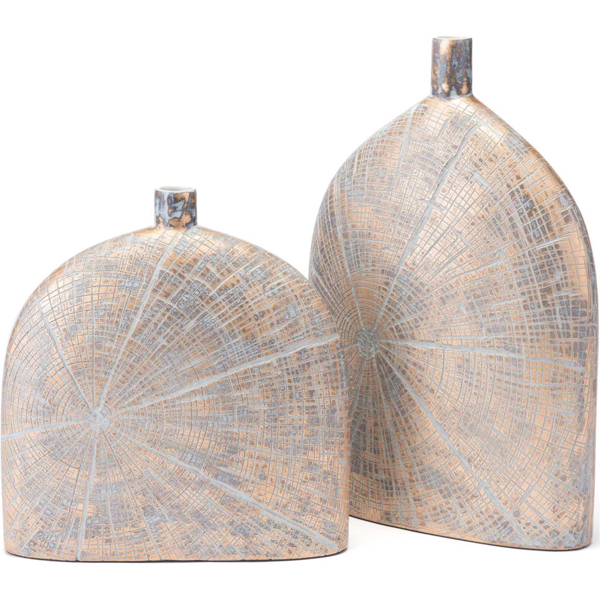 Solar Vase Antique Gold - Froy.com