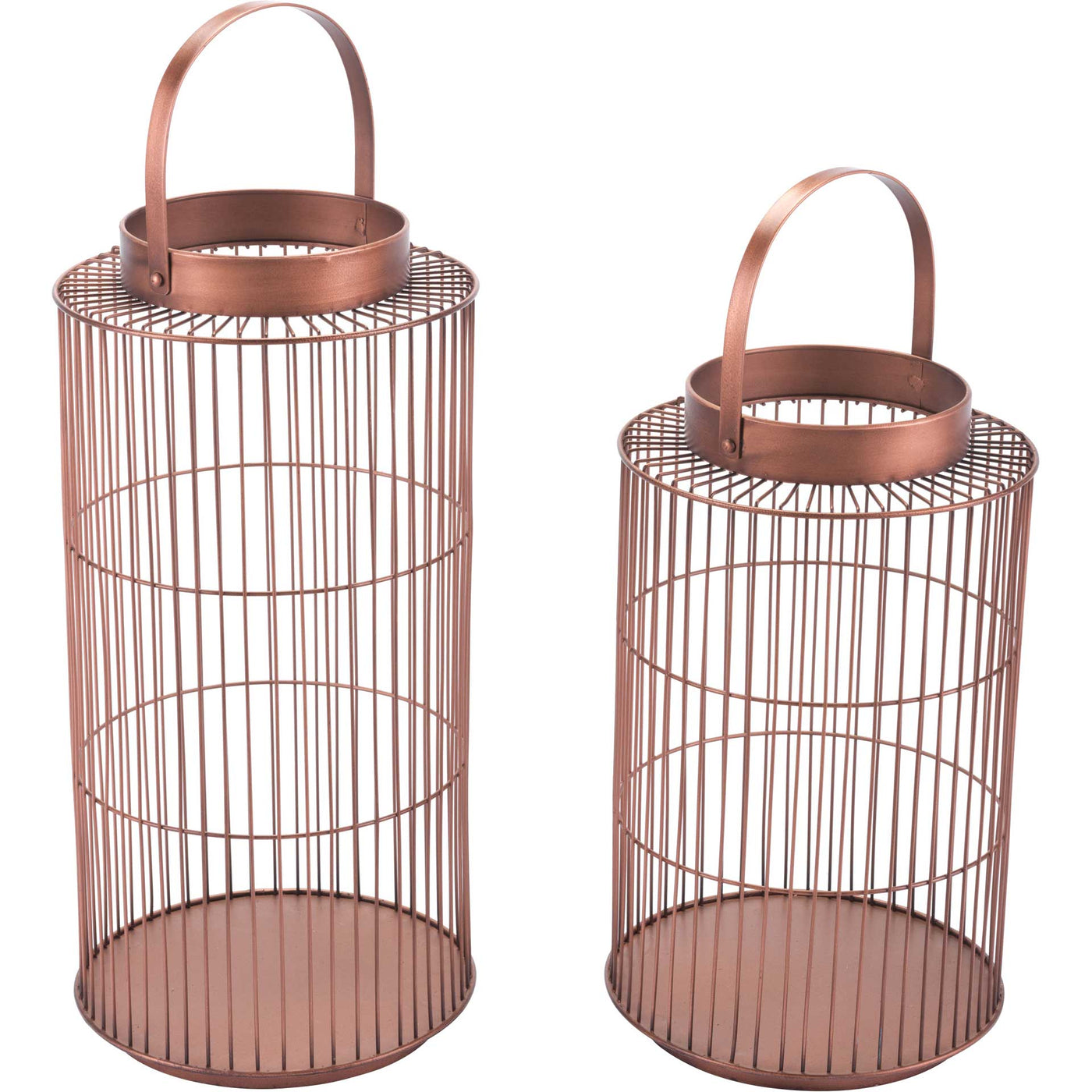 Wired Lanterns Bronze (Set of 2) - Froy.com