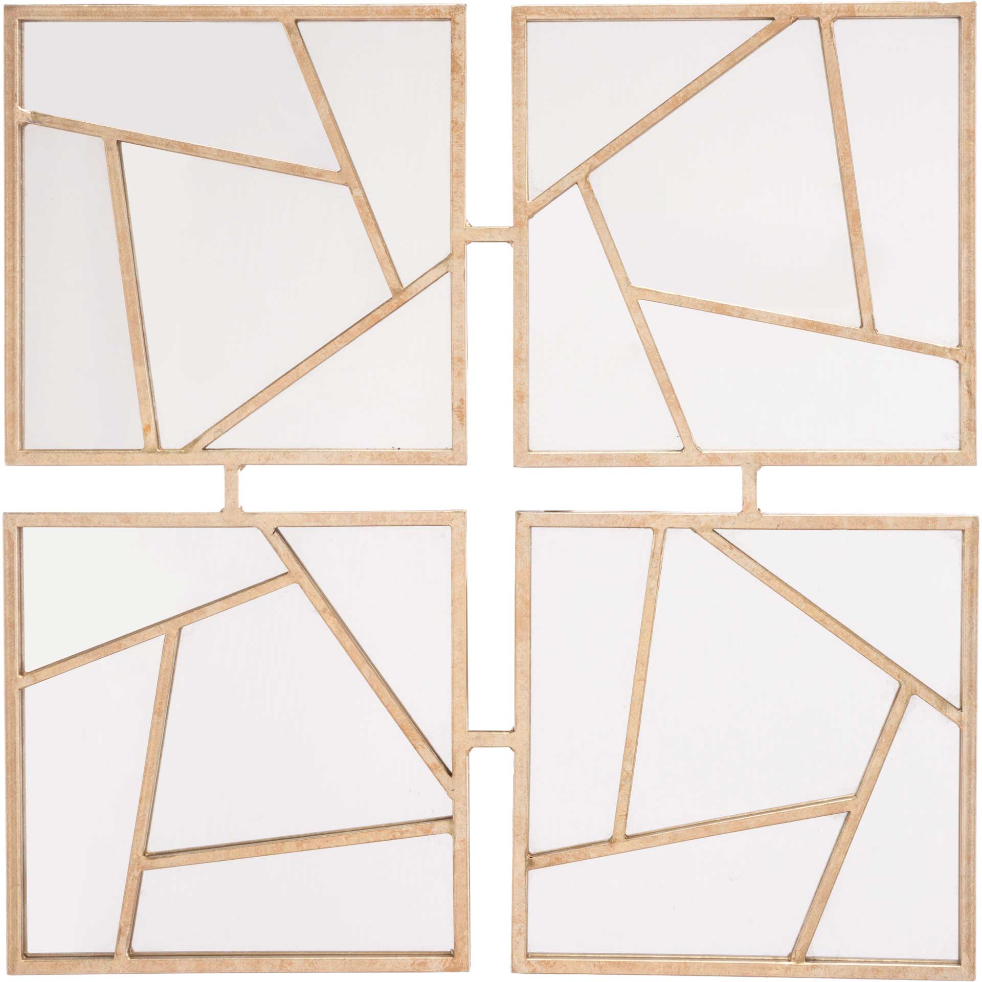 Four Faces Mirror Gold - Froy.com