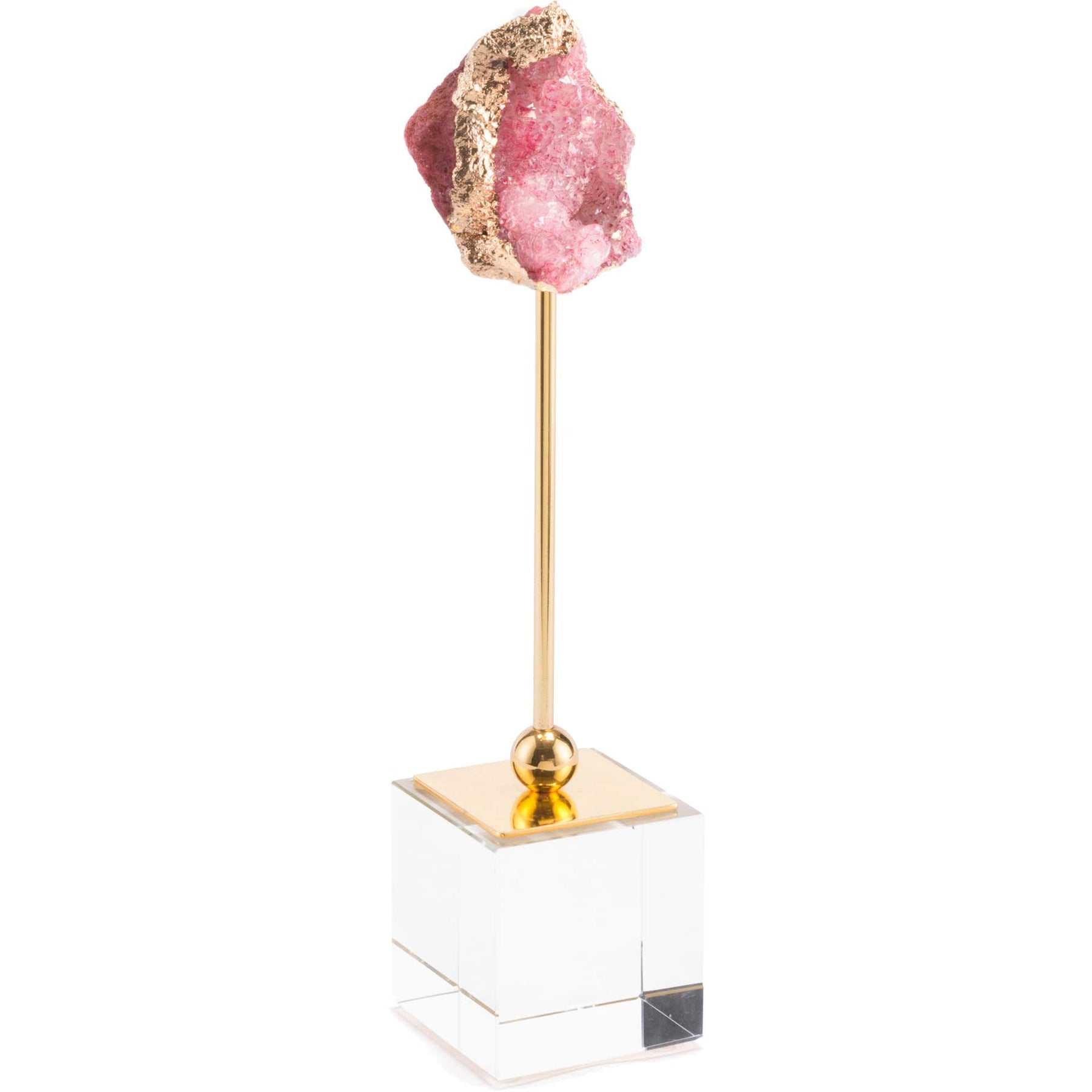 Pink Stone Pedestal - Froy.com