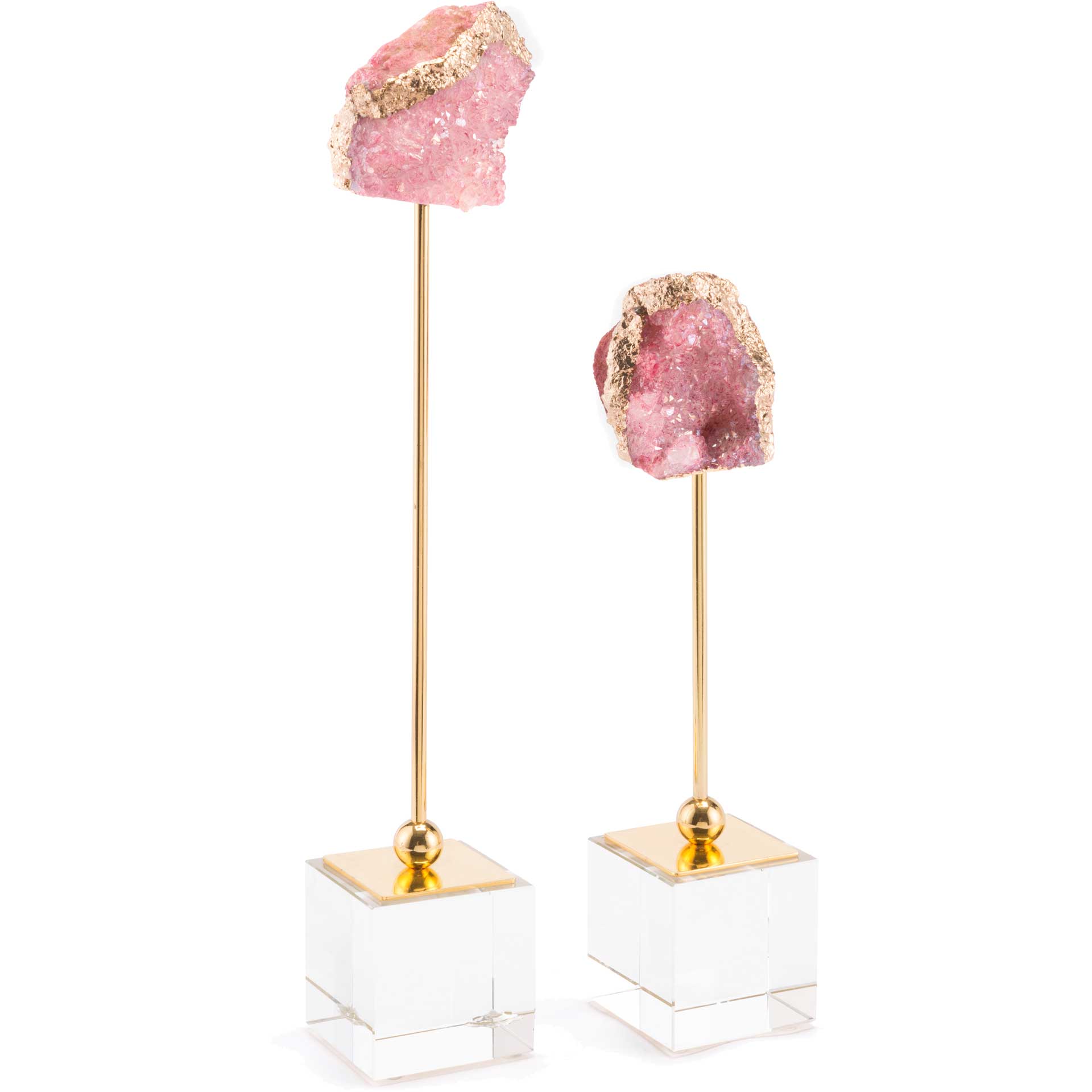 Pink Stone Pedestal - Froy.com