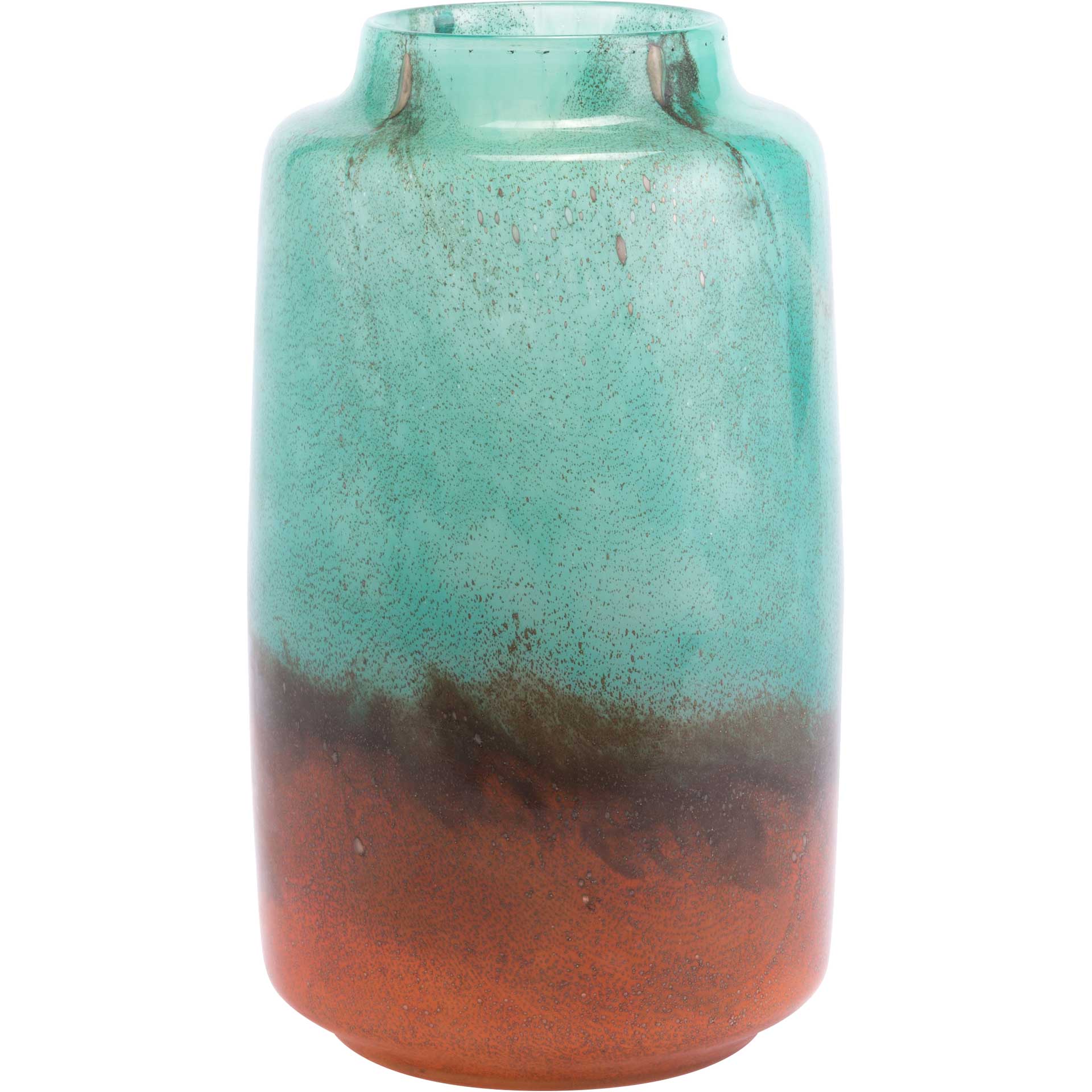Joo Vase Translucent Green/Orange - Froy.com
