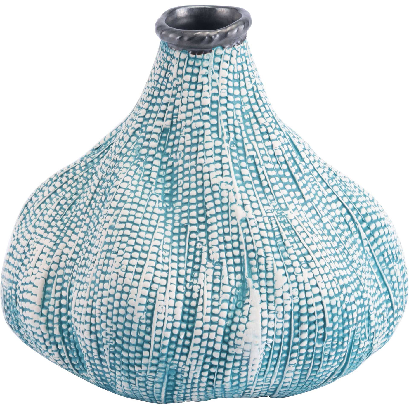 Silica Vase Teal - Froy.com