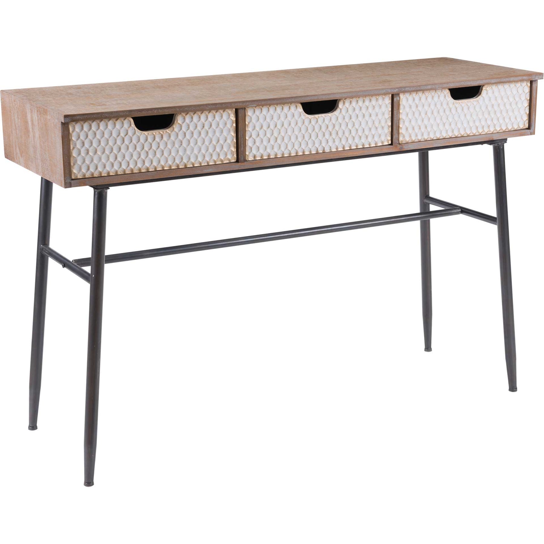 Honeycomb Desk Natural/White - Froy.com