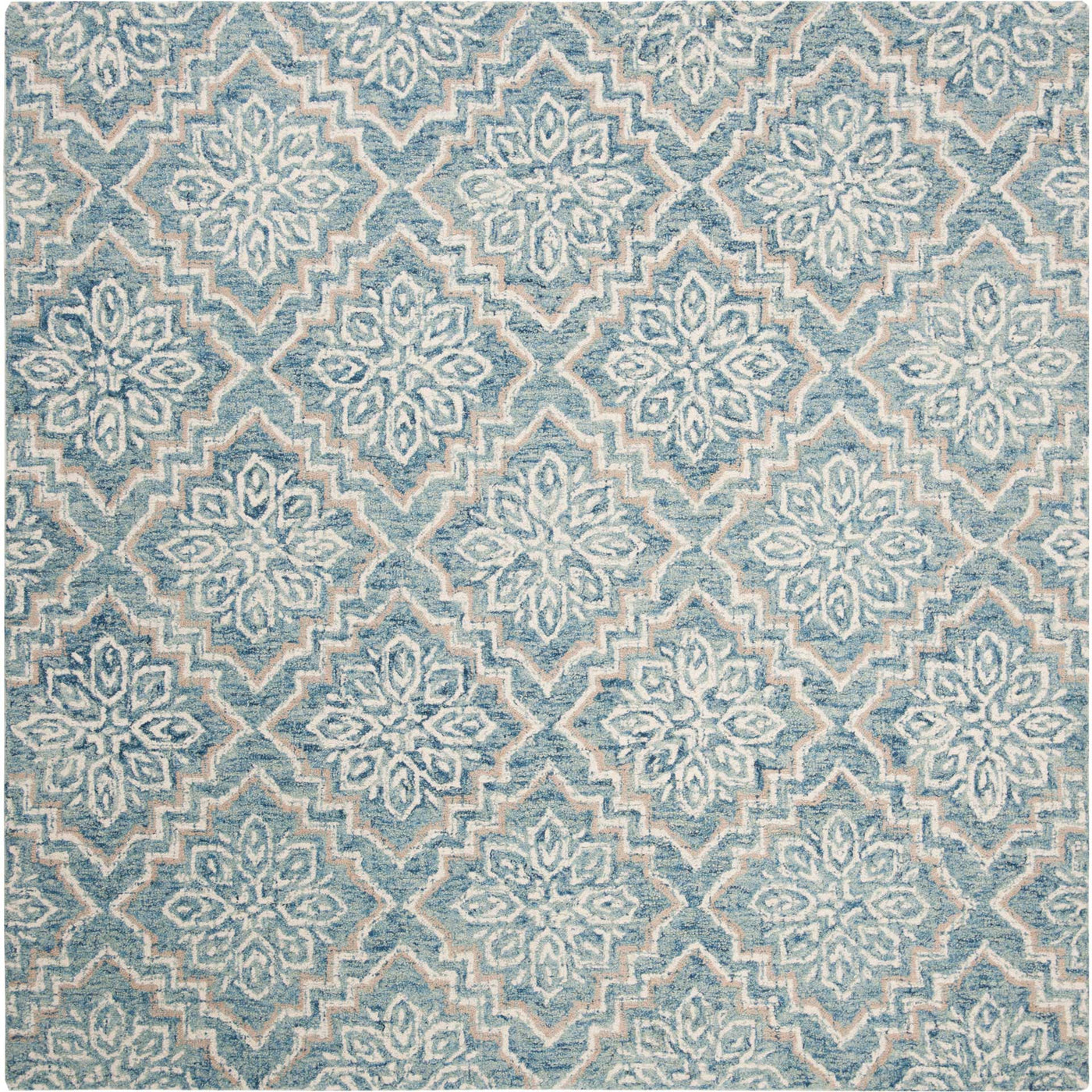 Abstract Blue/Gray Area Rug - Froy.com