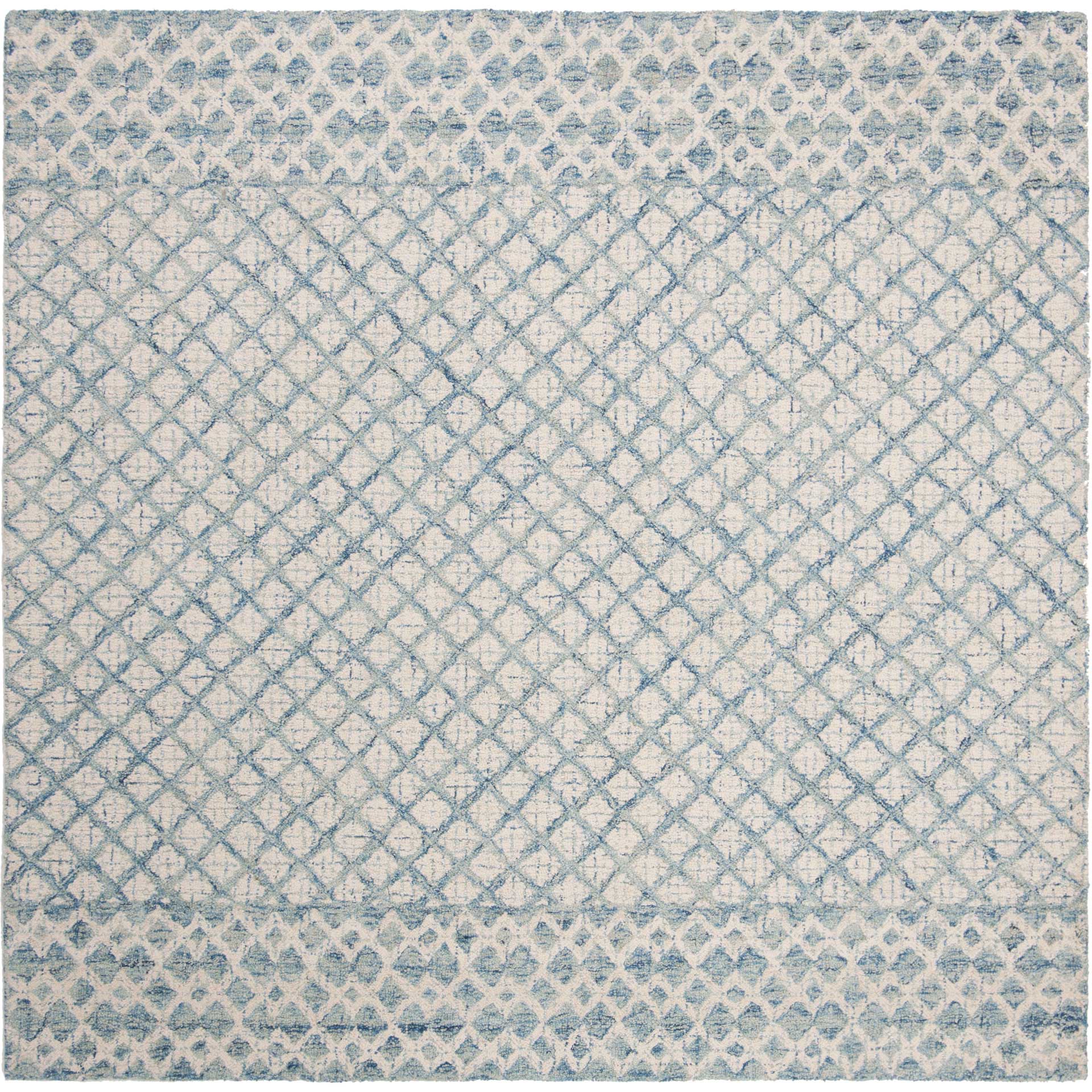 Abstract Blue/Ivory Area Rug - Froy.com