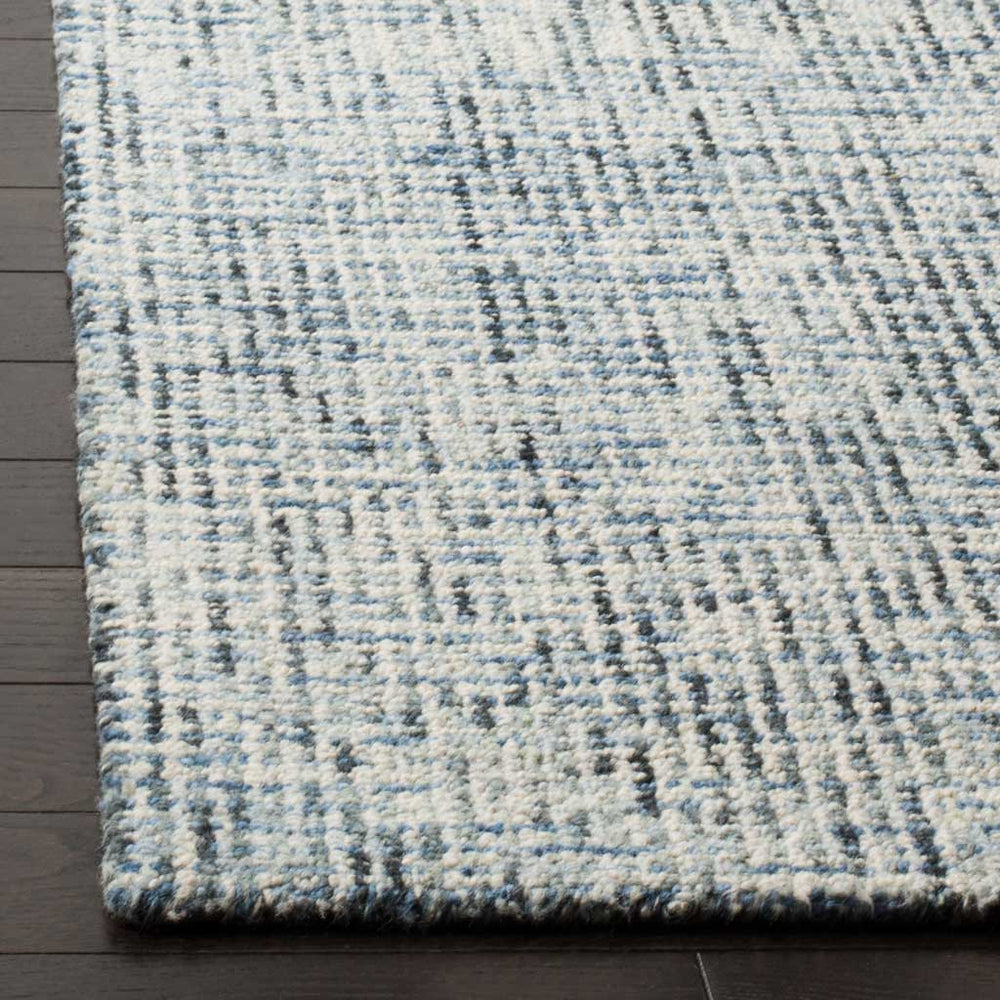 Abstract Blue/Charcoal Area Rug - Froy.com