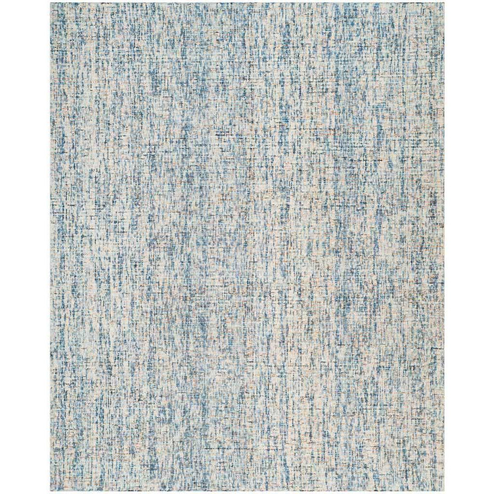 Abstract Dark Blue/Rust Area Rug - Froy.com