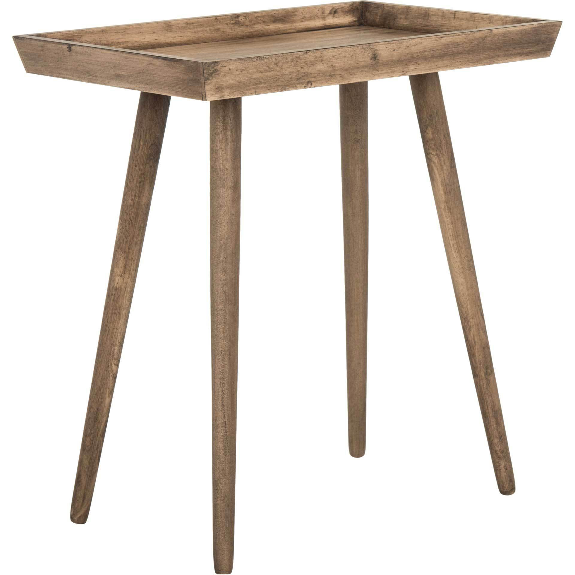 Norah Tray Accent Table Desert Brown - Froy.com