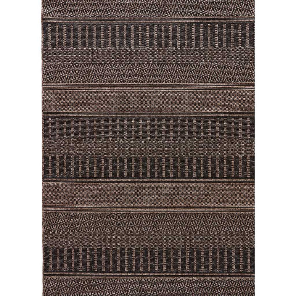 Acadia Staniel Brown/Black Area Rug - Froy.com