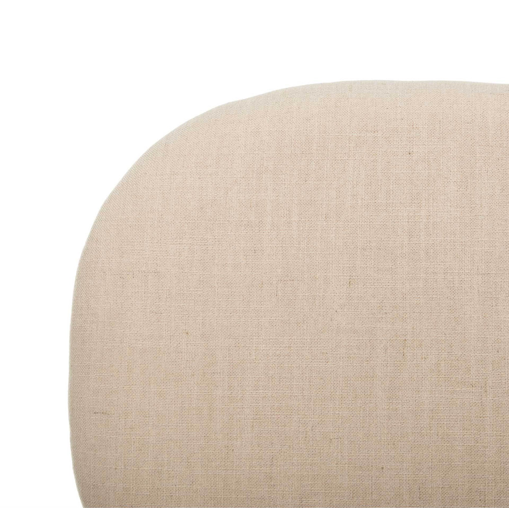 Jorden Round Side Chair Beige/Gold (Set of 2) - Froy.com